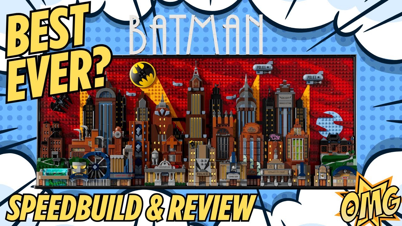 Building the Largest Batman Lego Set Ever - YouTube