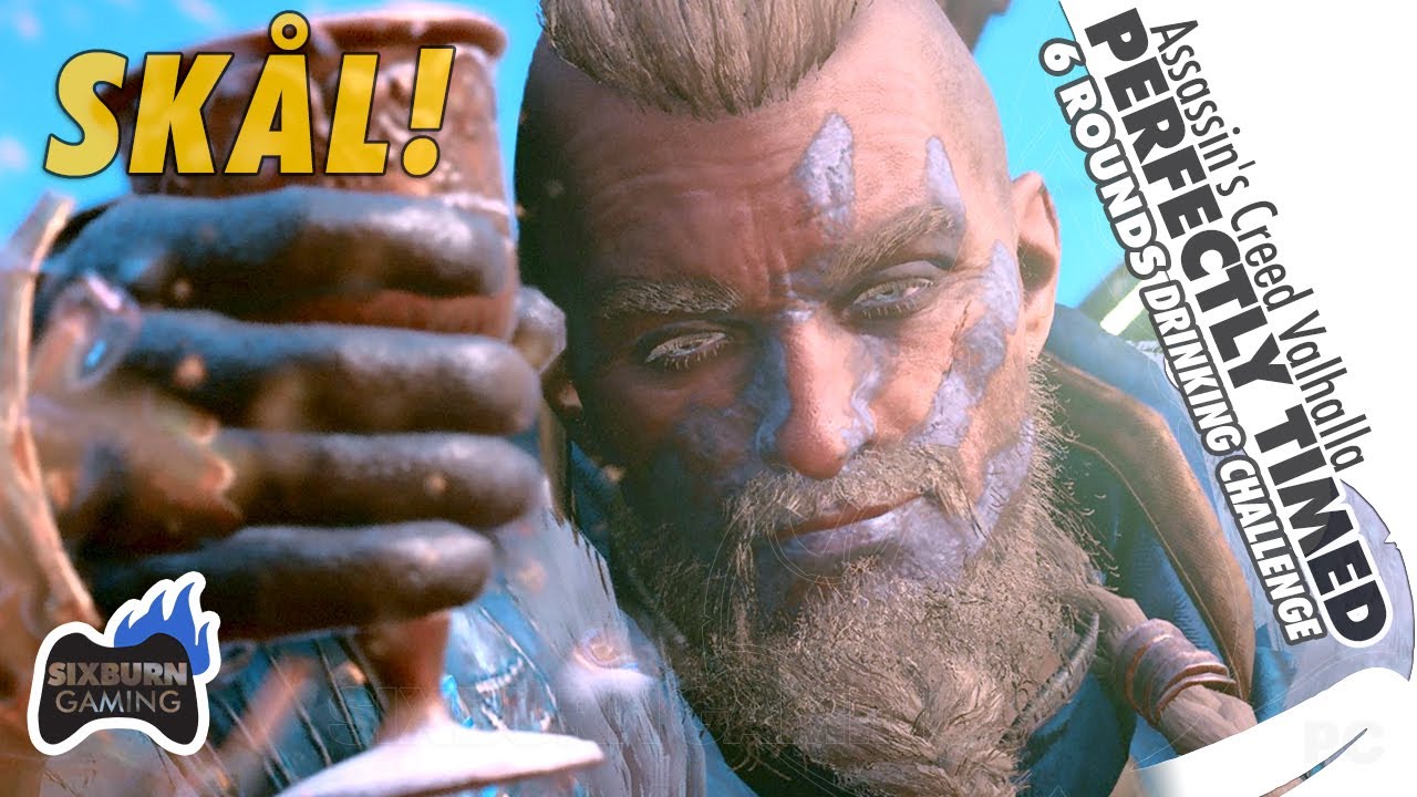 Assassin's Creed Valhalla Six Rounds of Perfectly Timed MEAD Drinking ...