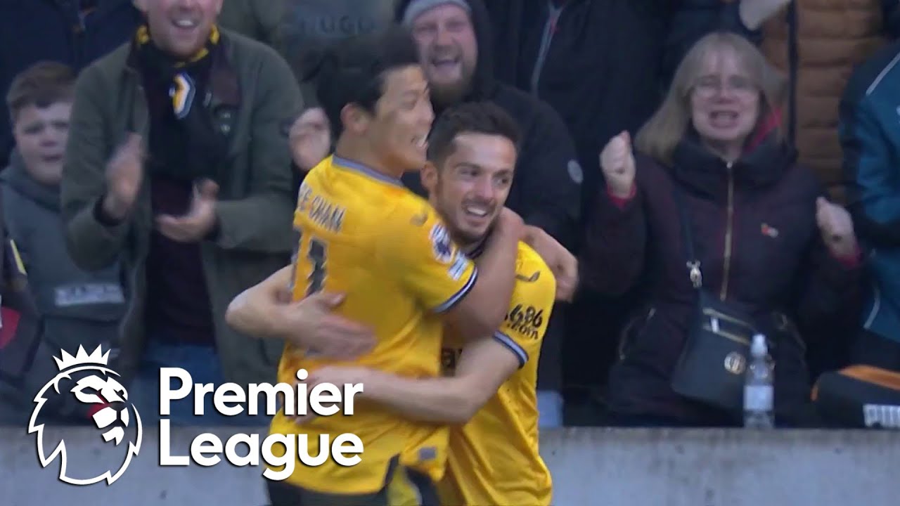 Pablo Sarabia's stunning volley puts Wolves level against Tottenham ...