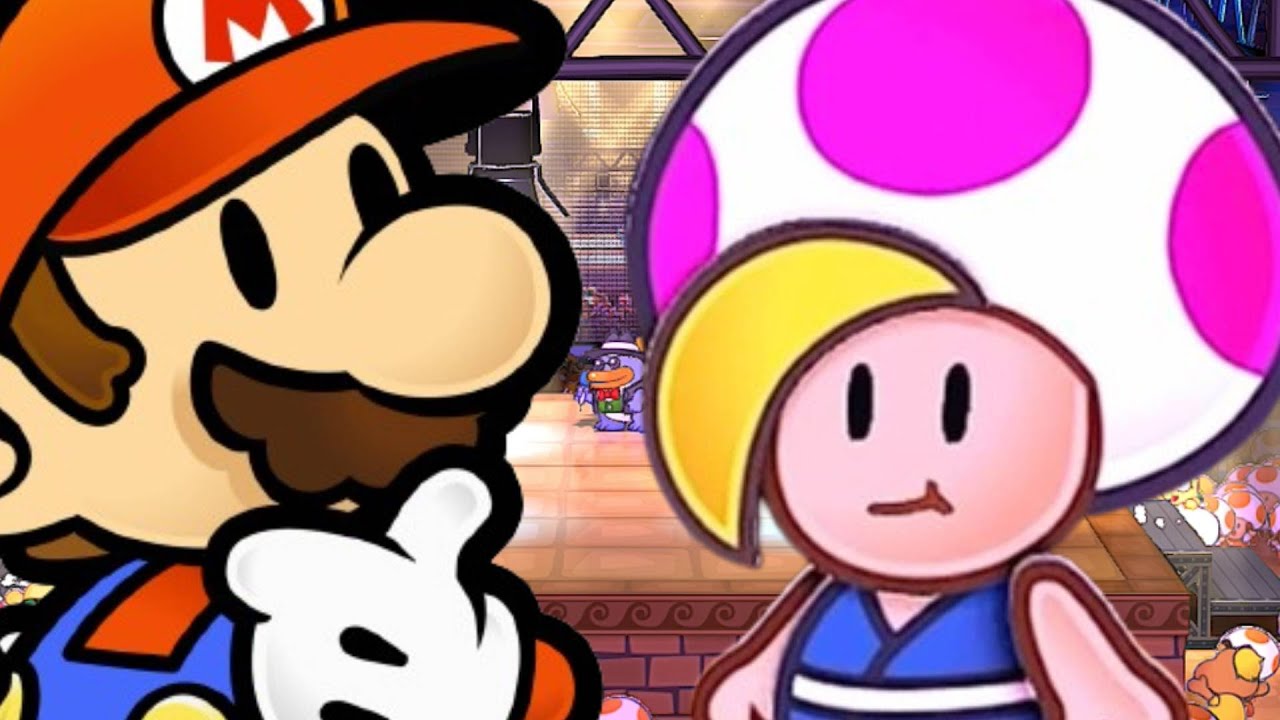 Beating Prince Mush in Paper Mario The Thousand Year Door Remake - YouTube