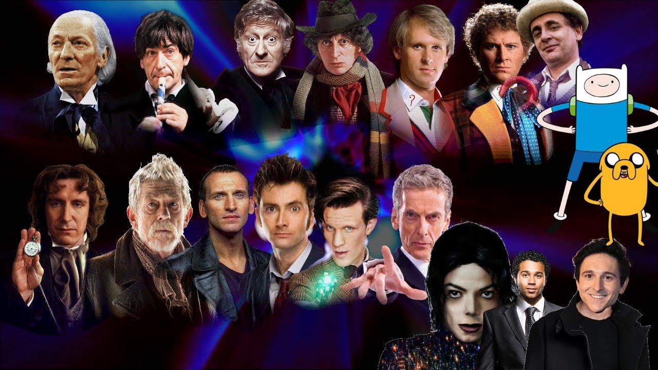 Doctor Who - Adventure Time Crossover Title Sequence Compilation - YouTube
