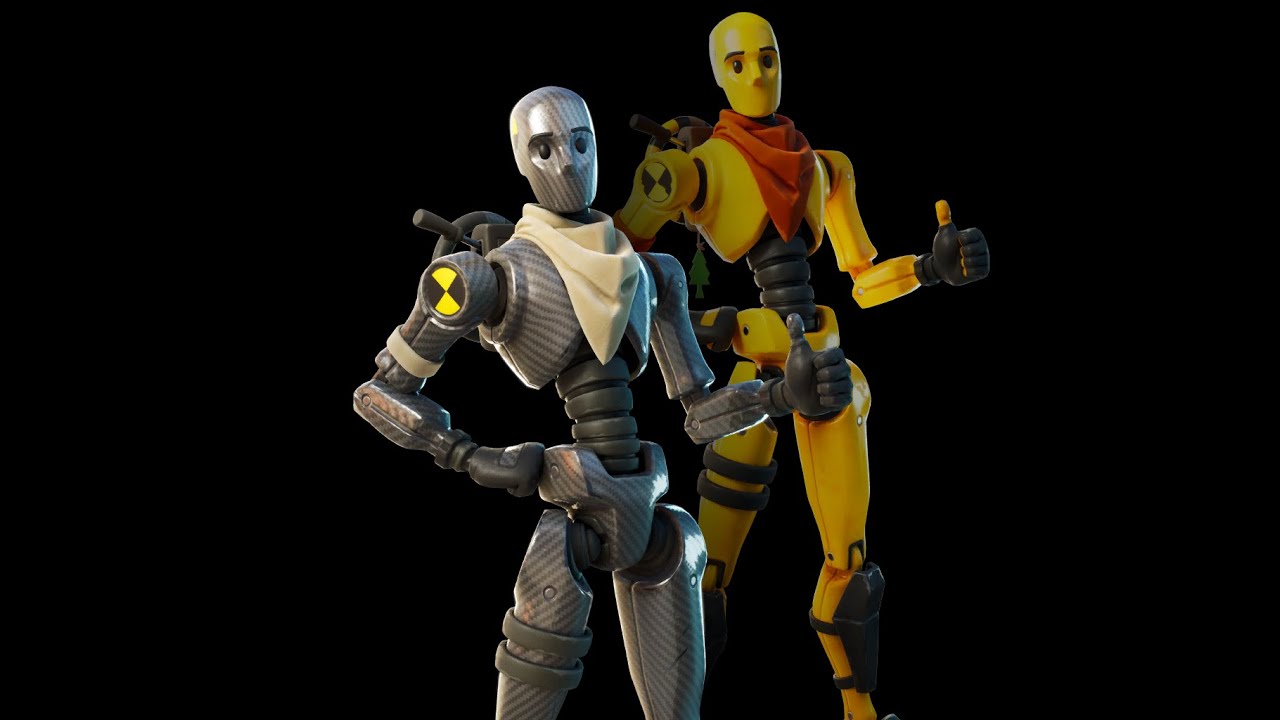 Fortnite Dummy skin (Dummy Brigade set)! - YouTube