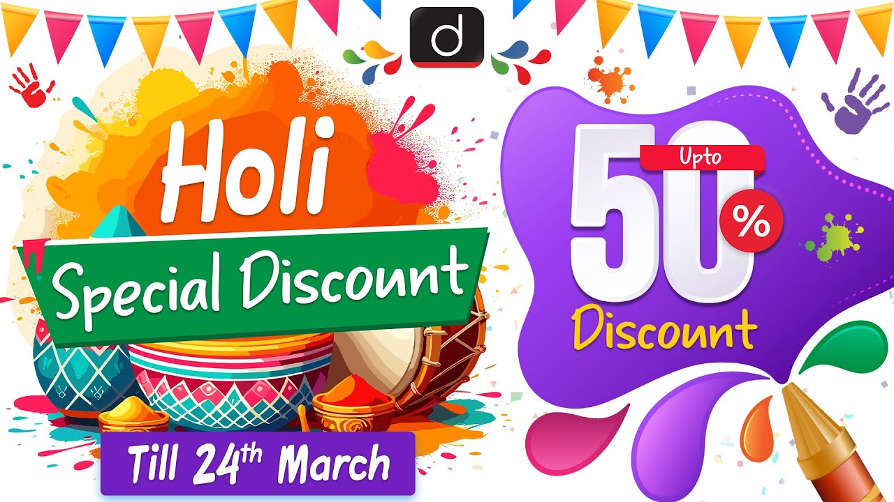 Special Holi Discount on All Online & Pendrive Courses | Drishti IAS ...