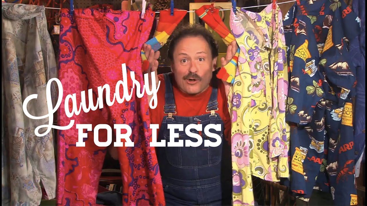 Laundry for Less | The Cheap Life with Jeff Yeager | AARP - YouTube