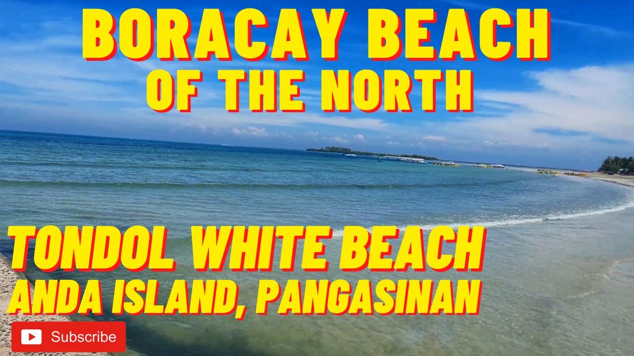 BORACAY BEACH OF THE NORTH | TONDOL WHITE BEACH | ANDA ISLAND ...