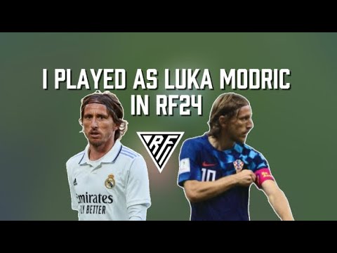 Playing As Luka Modric In RF24! - YouTube