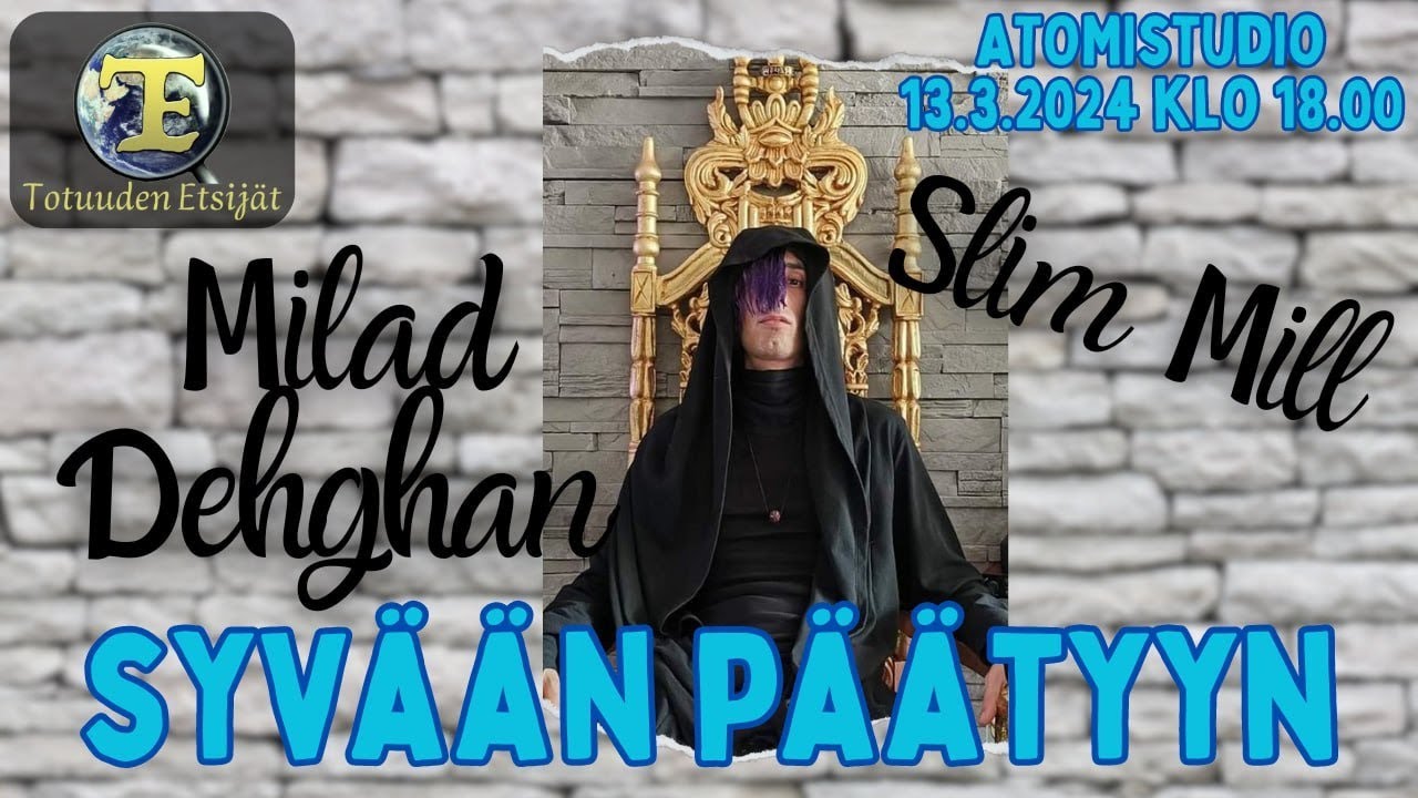 ATOMIstudio: Slim Mill - Syvään päätyyn - YouTube