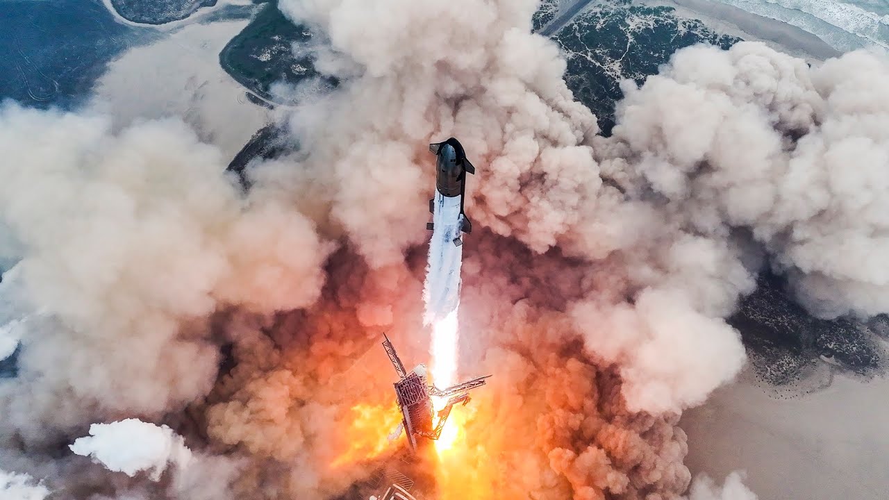 Starship IFT-4 Lifted Off and Reentry - YouTube