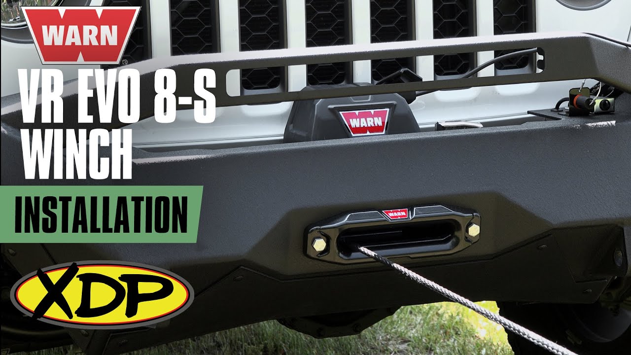 Recover Your Vehicle with a Warn VR EVO Series Winch | XDP Installs ...