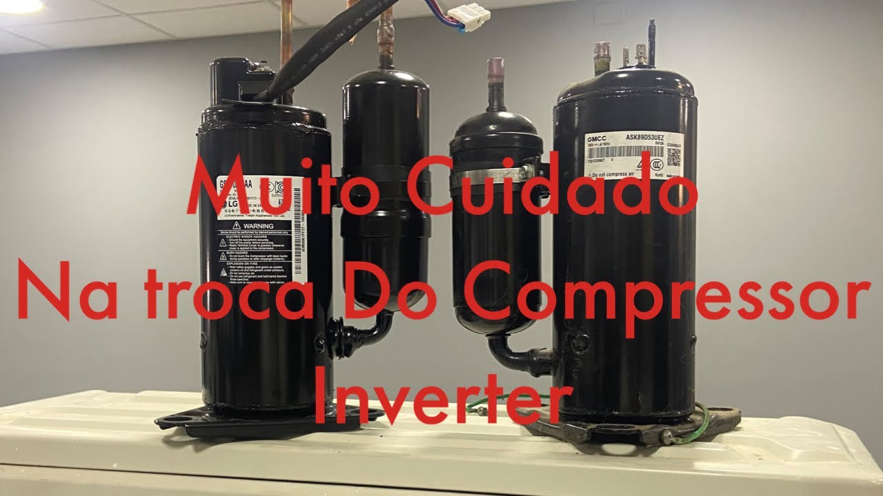Diferença Troca Compressor Inverter - YouTube