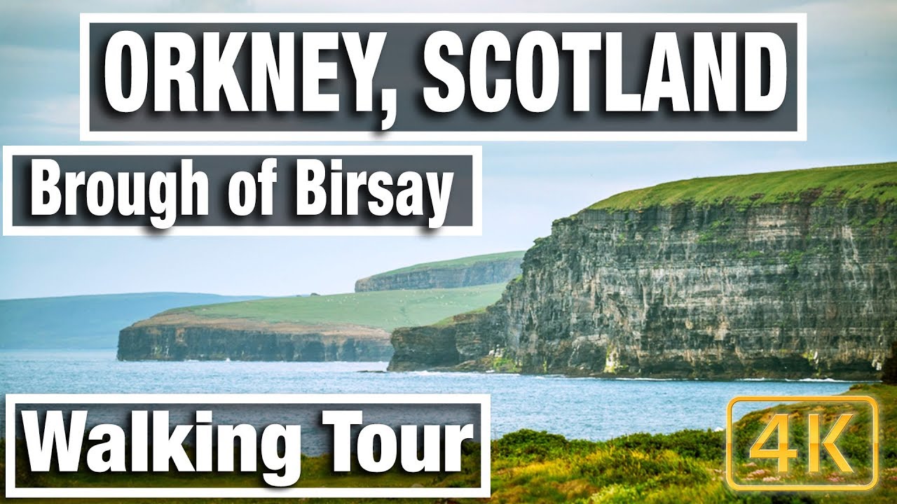 4K City Walks: Orkney Island - Brough of Birsay Coastal Walk - Virtual ...
