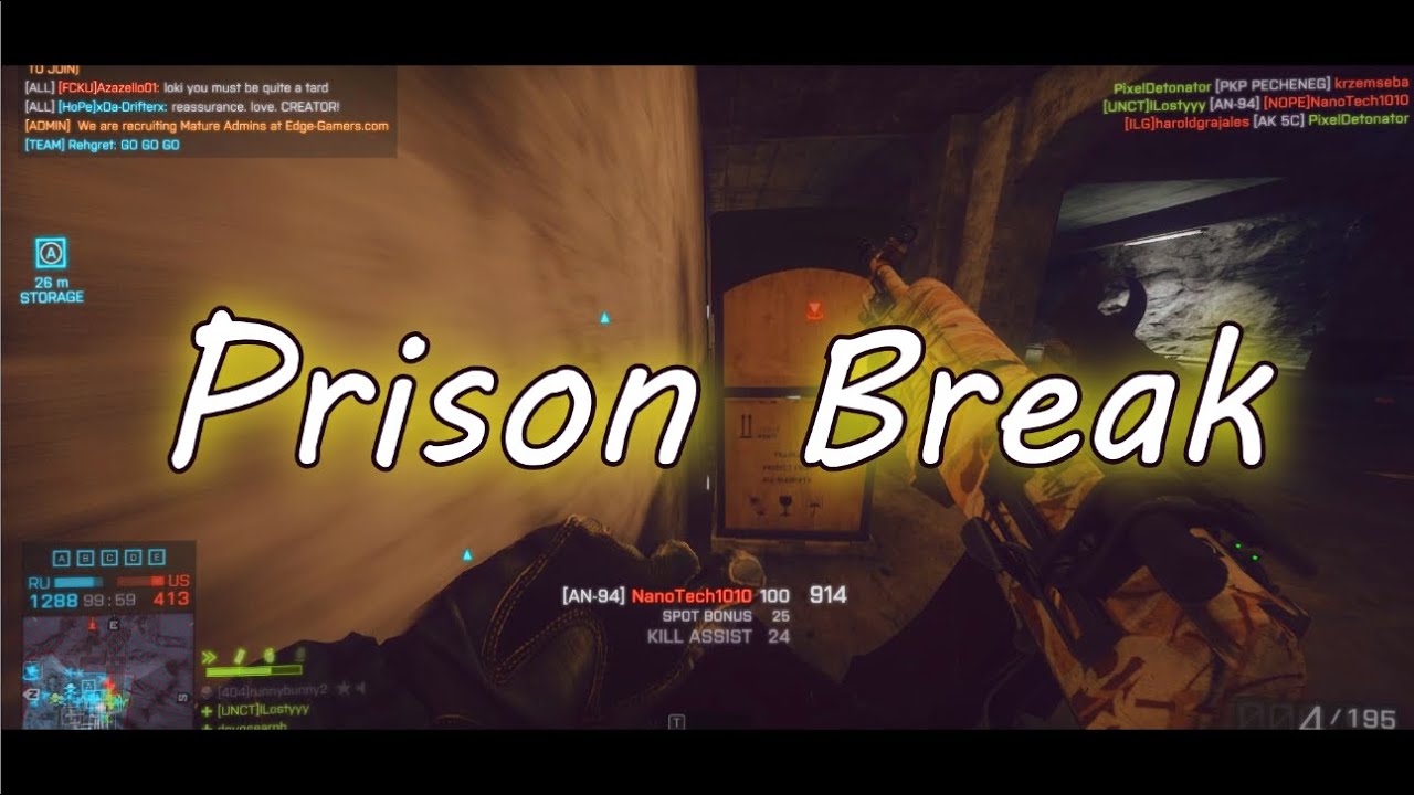 Prison Break | BF4 Locker Highlights - YouTube