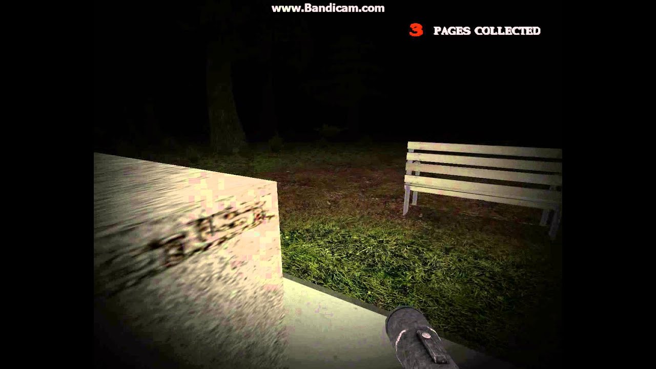 Slender's Woods Classic Mode With Bunny Bonus Completed 6/6 Pages - YouTube