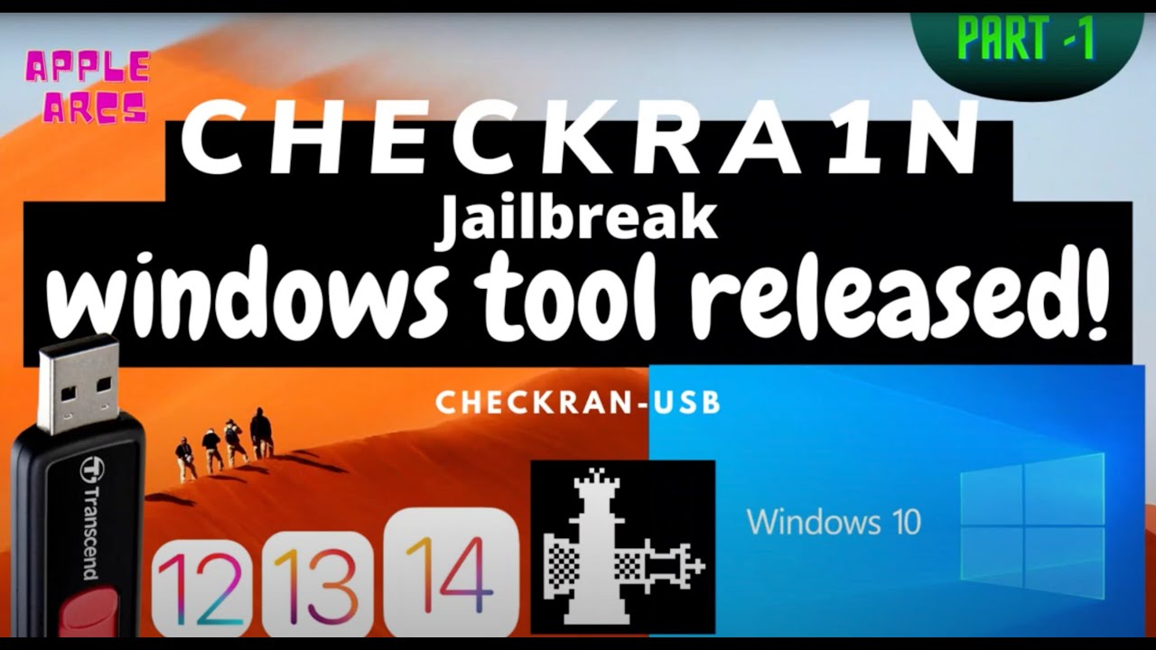 Checkra1n windows Tool Released- *update* new checkra1n for ios 12.3-14 ...