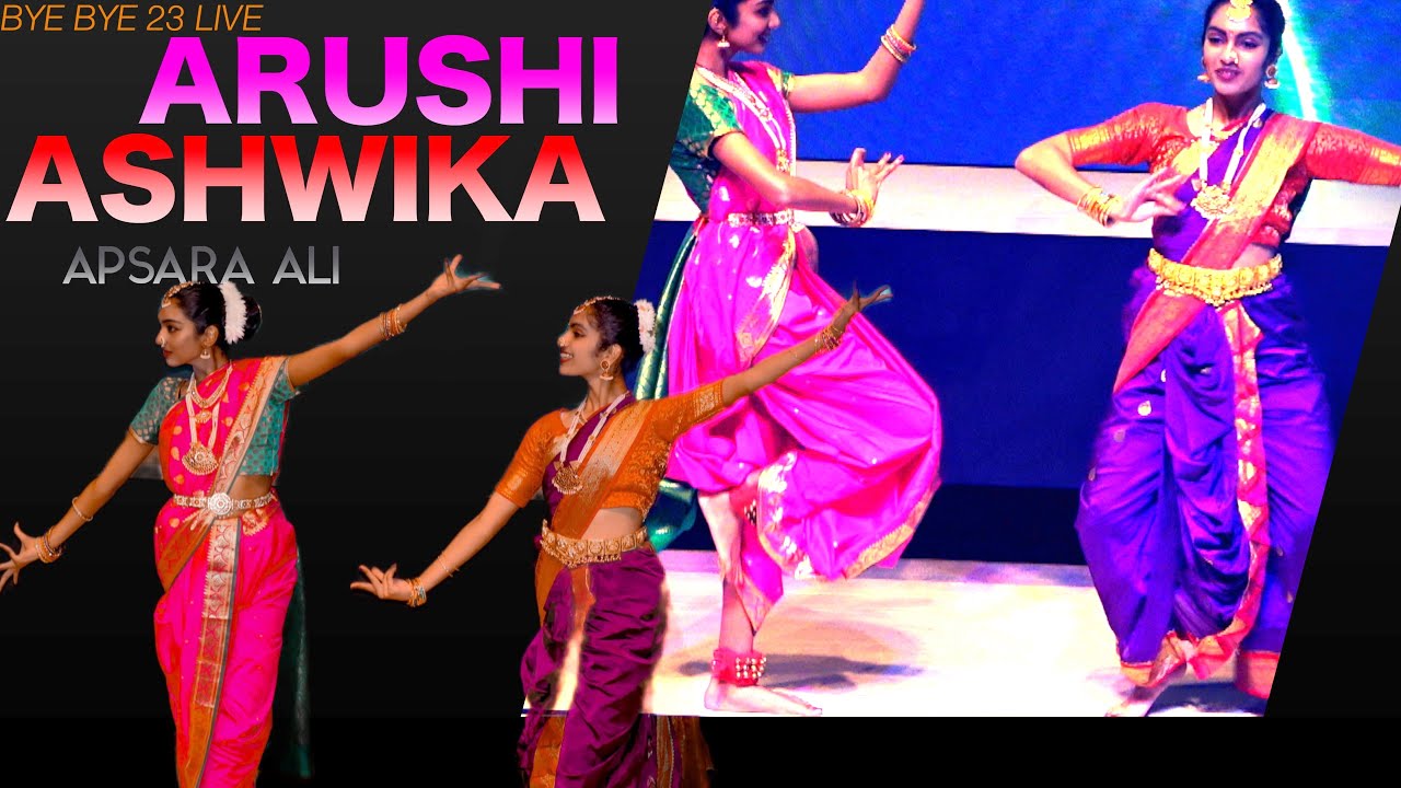 APSARA ALI Dance by ARUSHI BADLE & ASHWIKA RAO LIVE BYE BYE23 STUDIOVTC ...