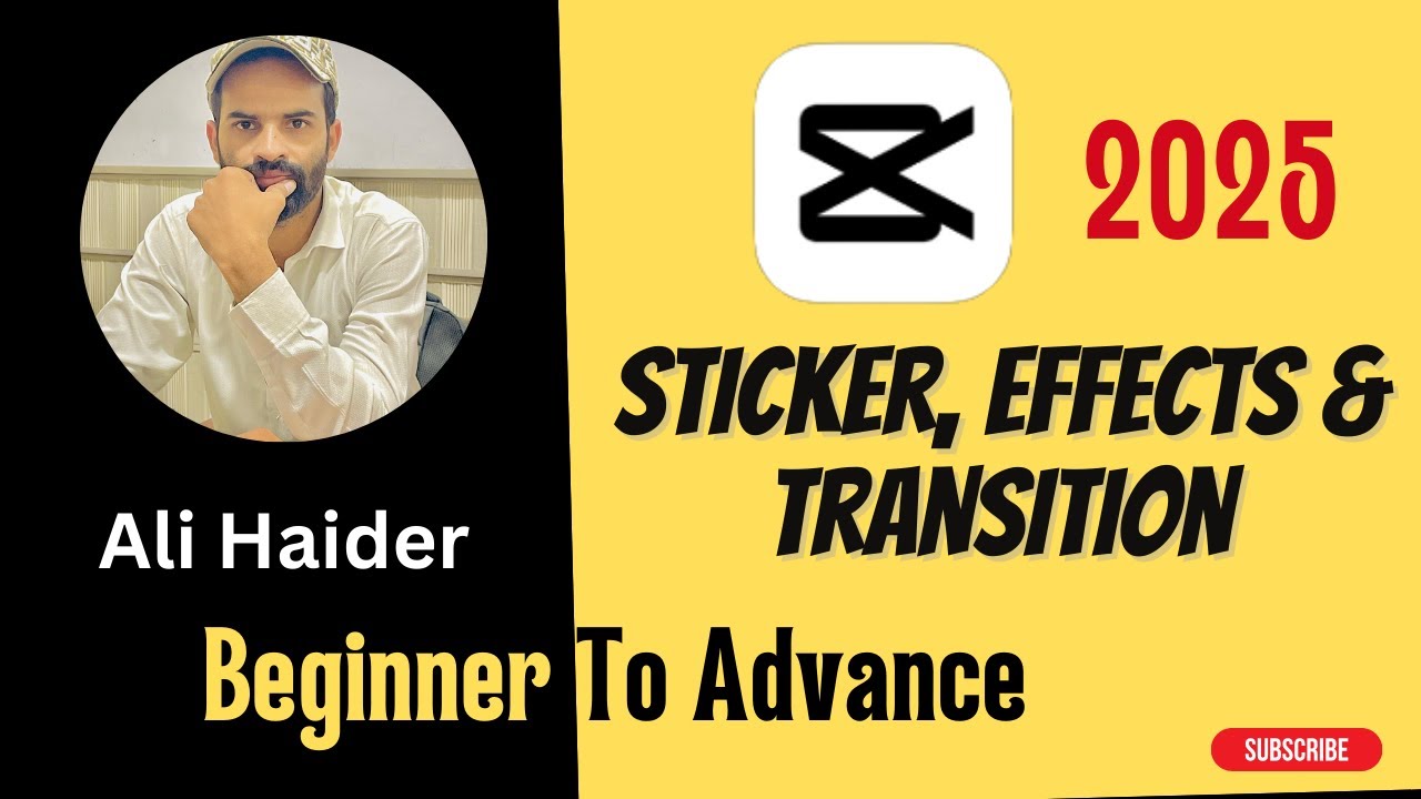 Master Stickers, Effects & Transitions in Video Editing | Easy Tutorial ...