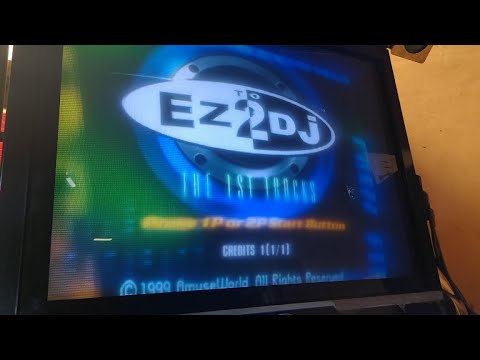 [아케이드 플레이 샘플] 1999 EZ2DJ The 1st Tracks - YouTube