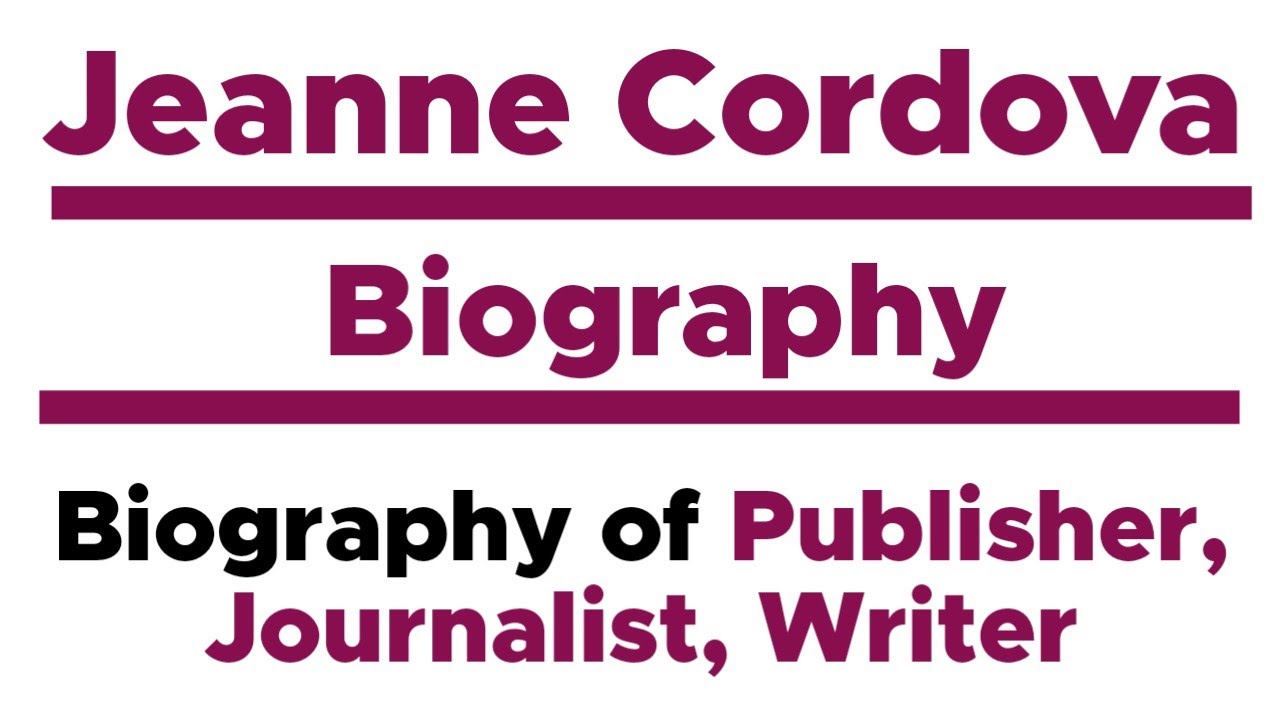 Jeanne Córdova Biography | Google Doodle | Trailblazing Activist and ...