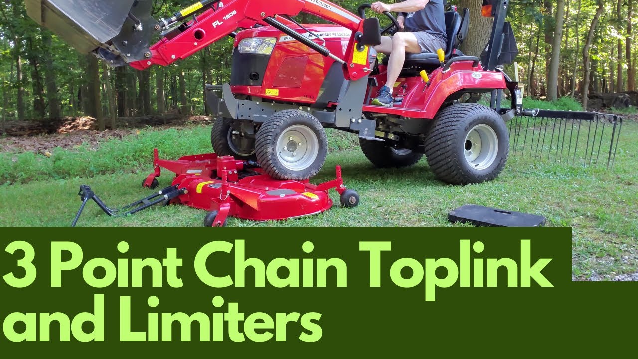 3 Point Chain Limiter, Flexible Top Link, 2326 Mower Deck Removal and ...