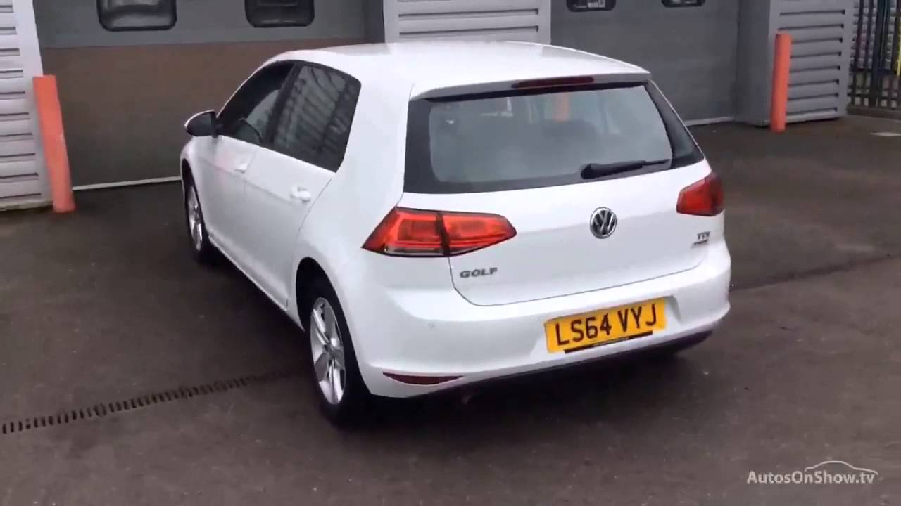 VOLKSWAGEN GOLF MATCH TDI BLUEMOTION TECHNOLOGY WHITE 2014 - YouTube