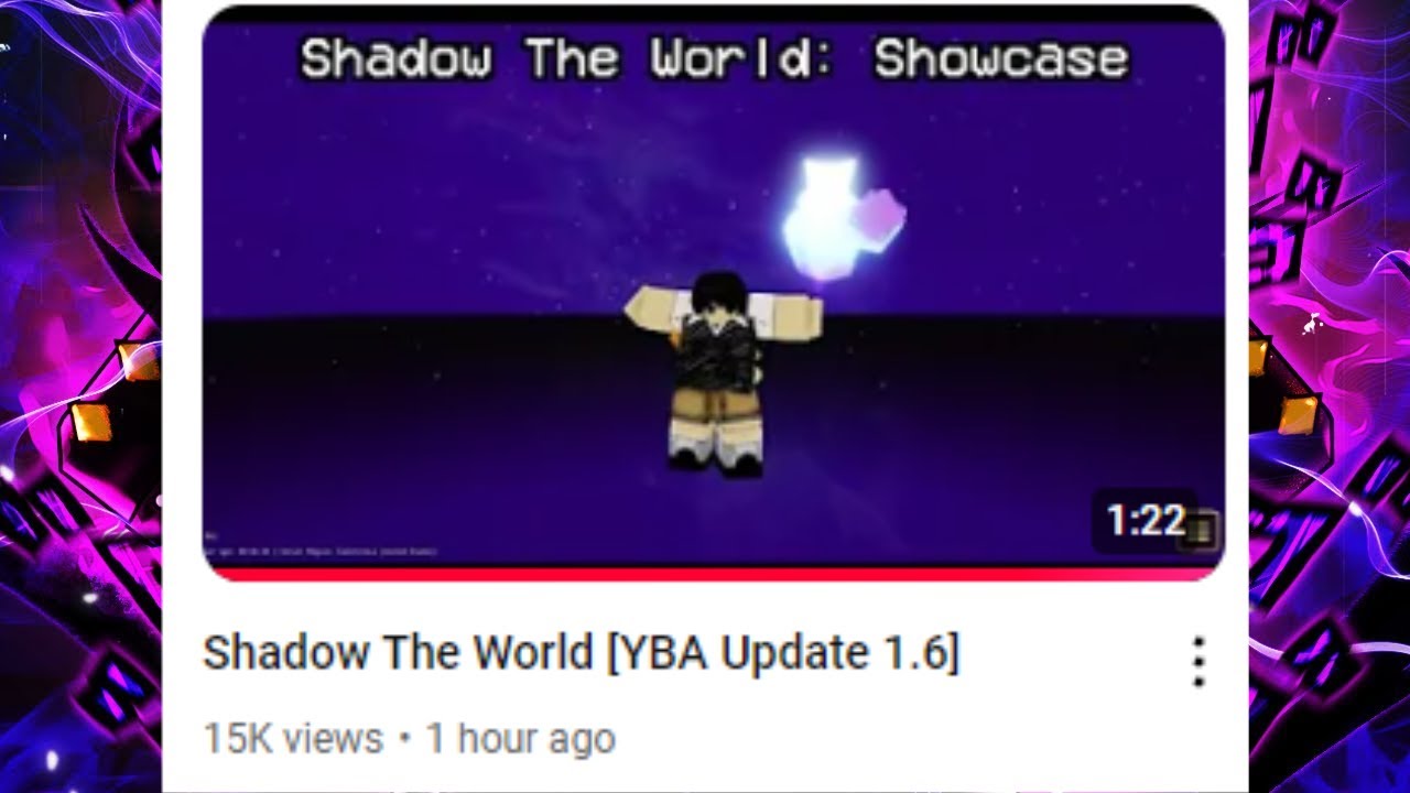 [YBA] STW Arriving In Three Days - YouTube