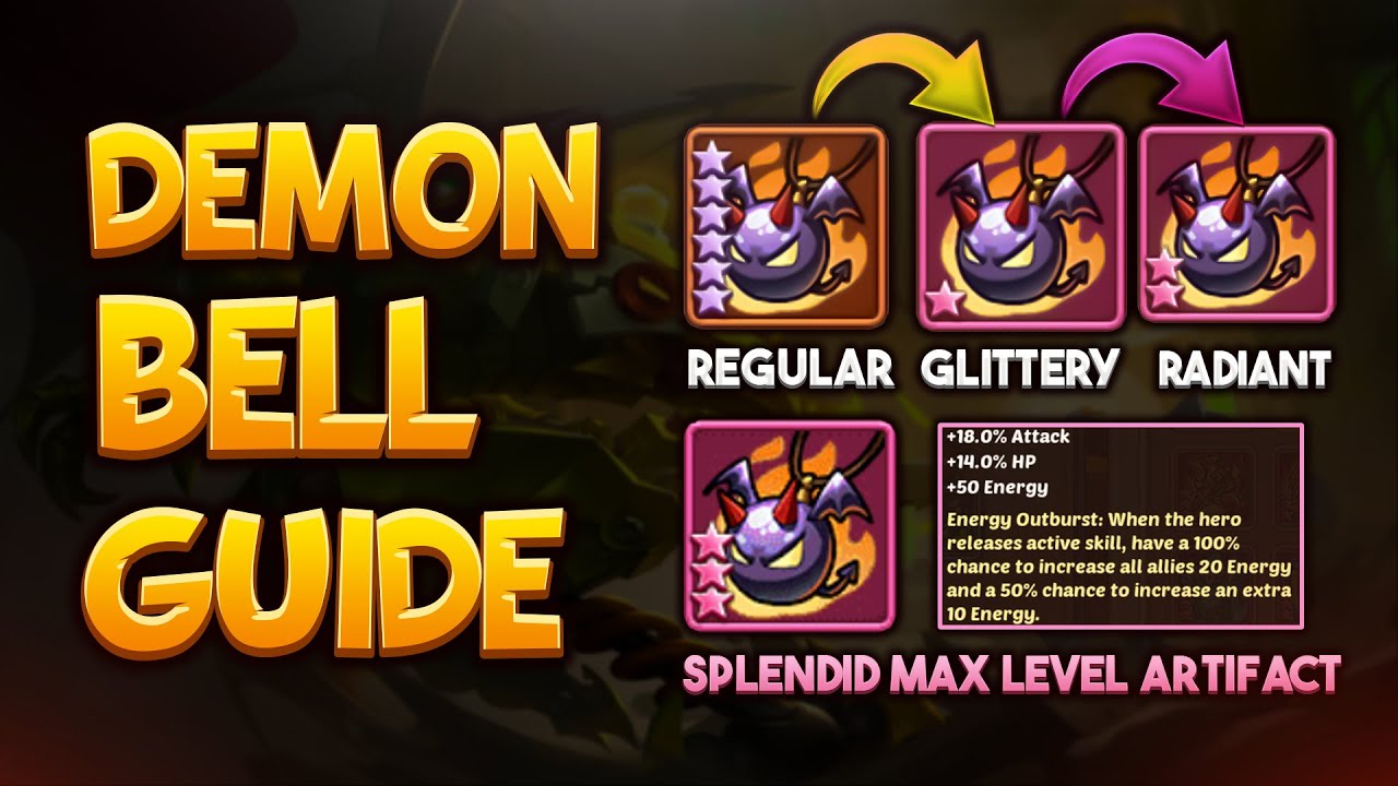 Demon Bell Artifact Guide - Idle Heroes - YouTube