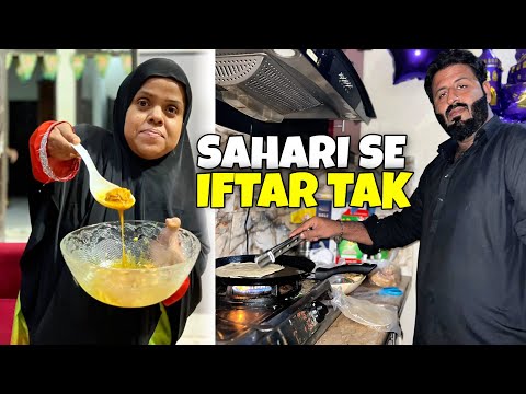 Sahari Se Iftar Tak Kabeer ne kiya kaam | Sanober Choti vlog 