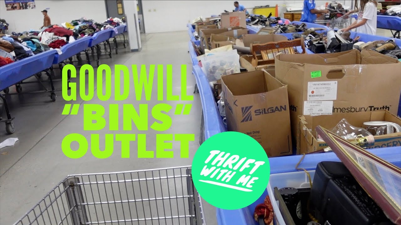 THRIFTING At The GOODWILL Outlet | Thrift With Me for Ebay | Reselling ...