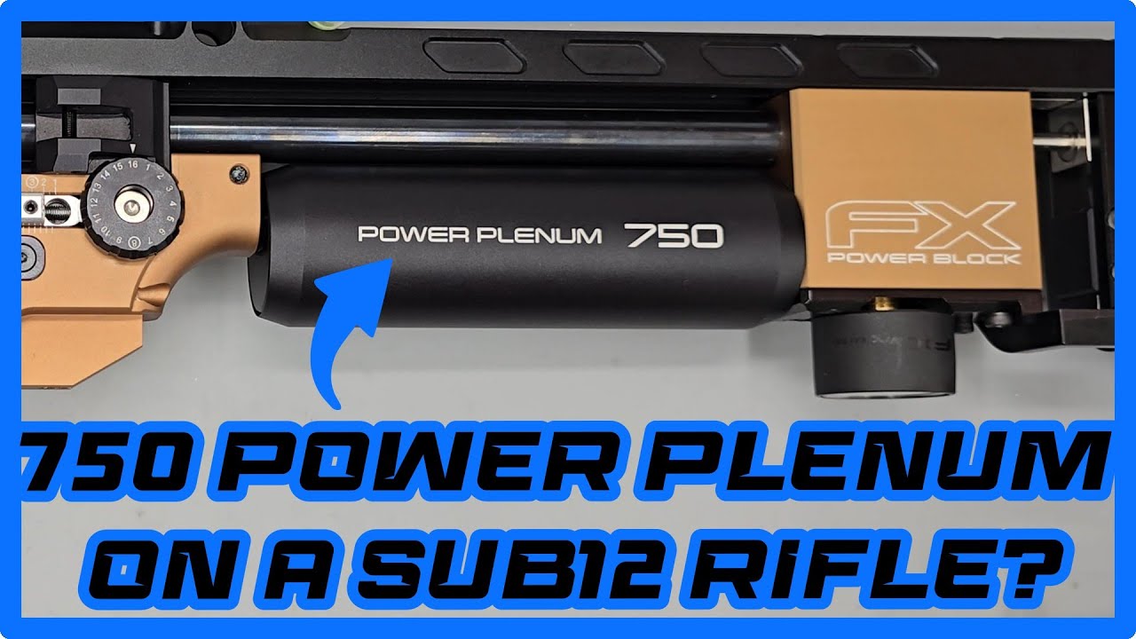 Fitting the 750 power plenum to a sub12 rifle - YouTube