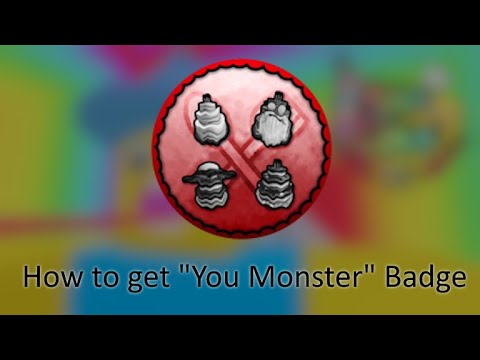 ROBLOX - Make a Cake - How to get "You Monster" Badge - YouTube