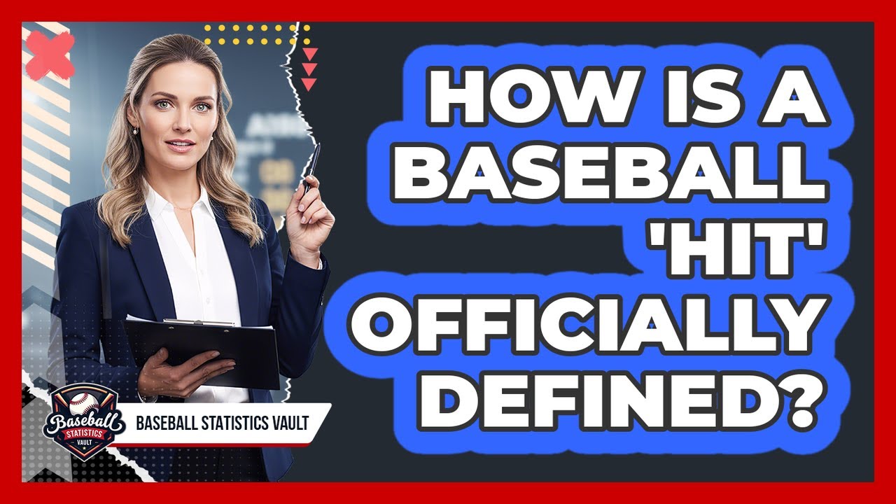 How Is A Baseball 'hit' Officially Defined? - Baseball Statistics Vault ...