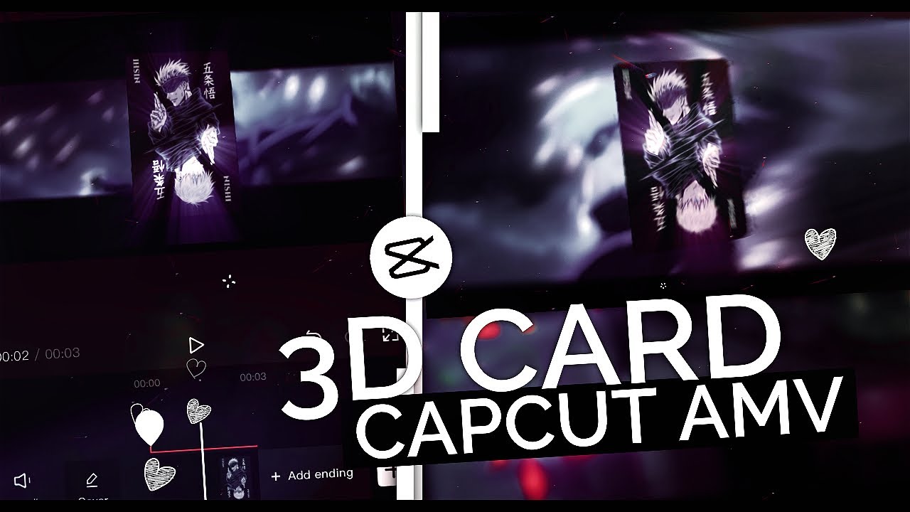 3D Card Like xenoz / After Effect || CapCut AMV Tutorial - YouTube