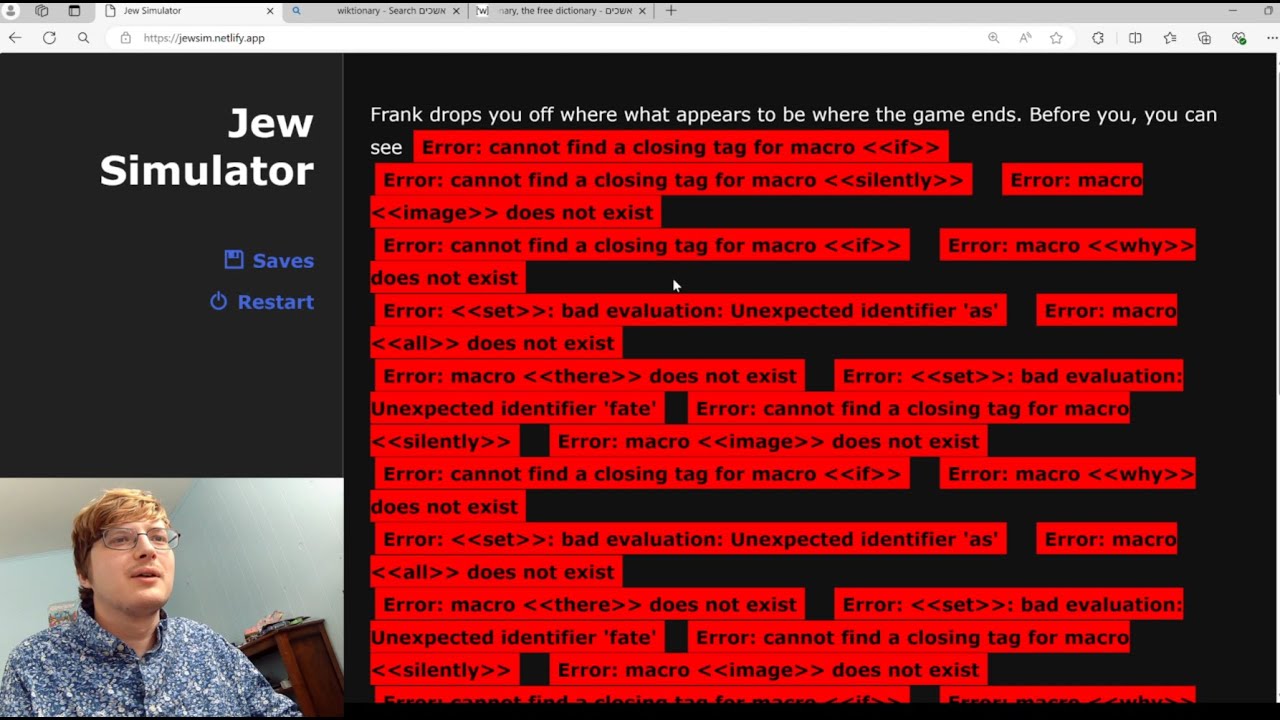 jew simulator full playthrough - heris runs (hanukkah special) - YouTube