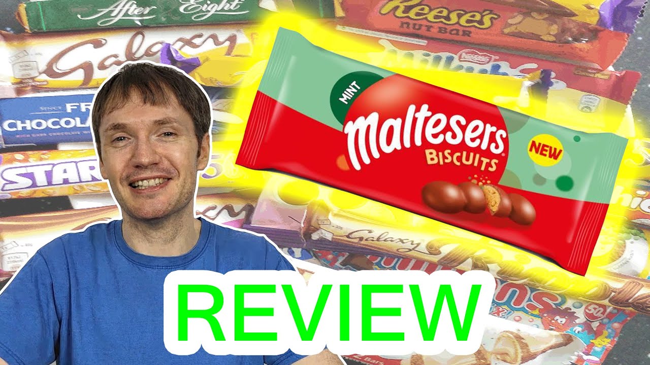 Maltesers Mint Biscuits Review - YouTube
