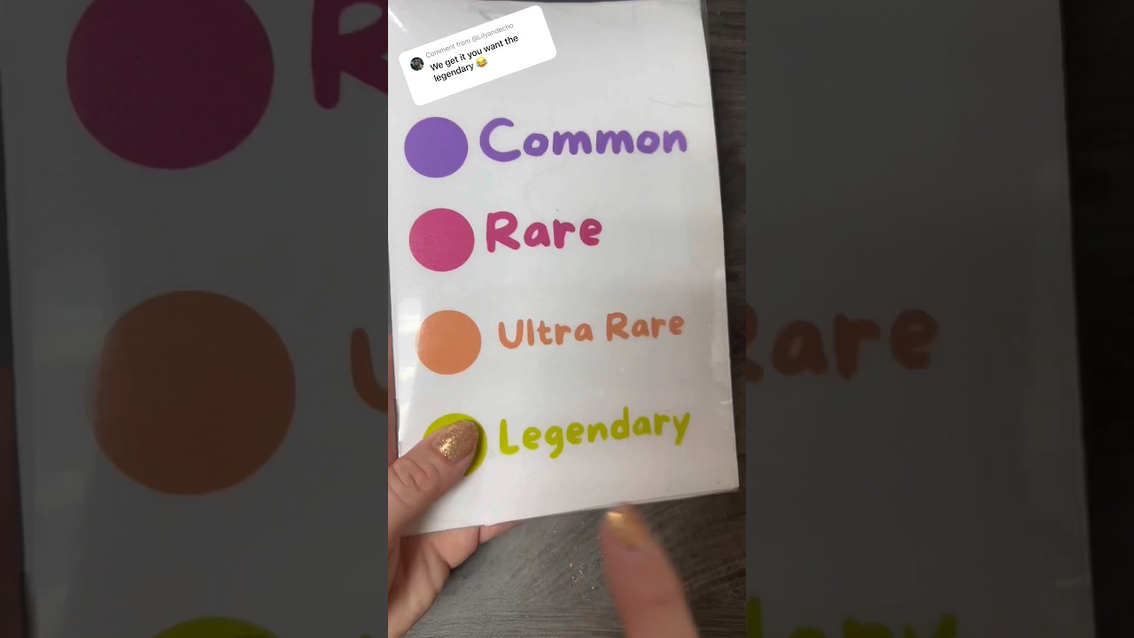 I just want the legendary blind bag prize! ASMR unboxing - YouTube