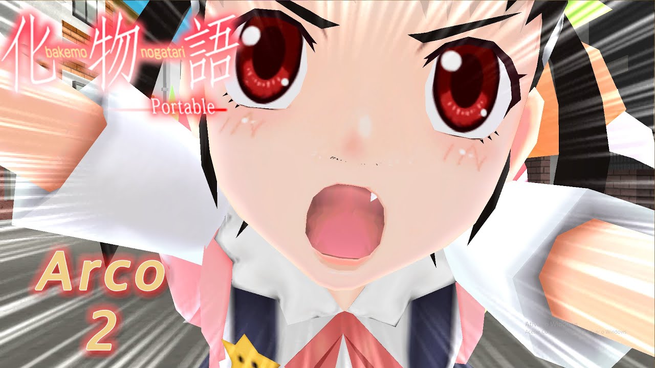 Segundo arco (Mayoi Caracol) em: Bakemonogatari Portable (PSP) - YouTube