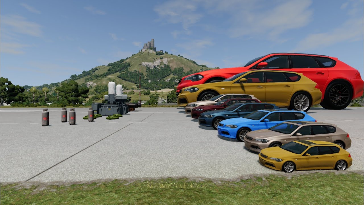 Giant & Small car vs 99 land mines - BeamNG.drive| BeamNG Alliance ...