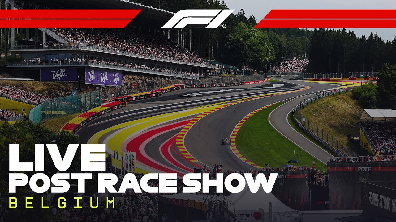 LIVE: Belgian Grand Prix Post-Race Show - YouTube