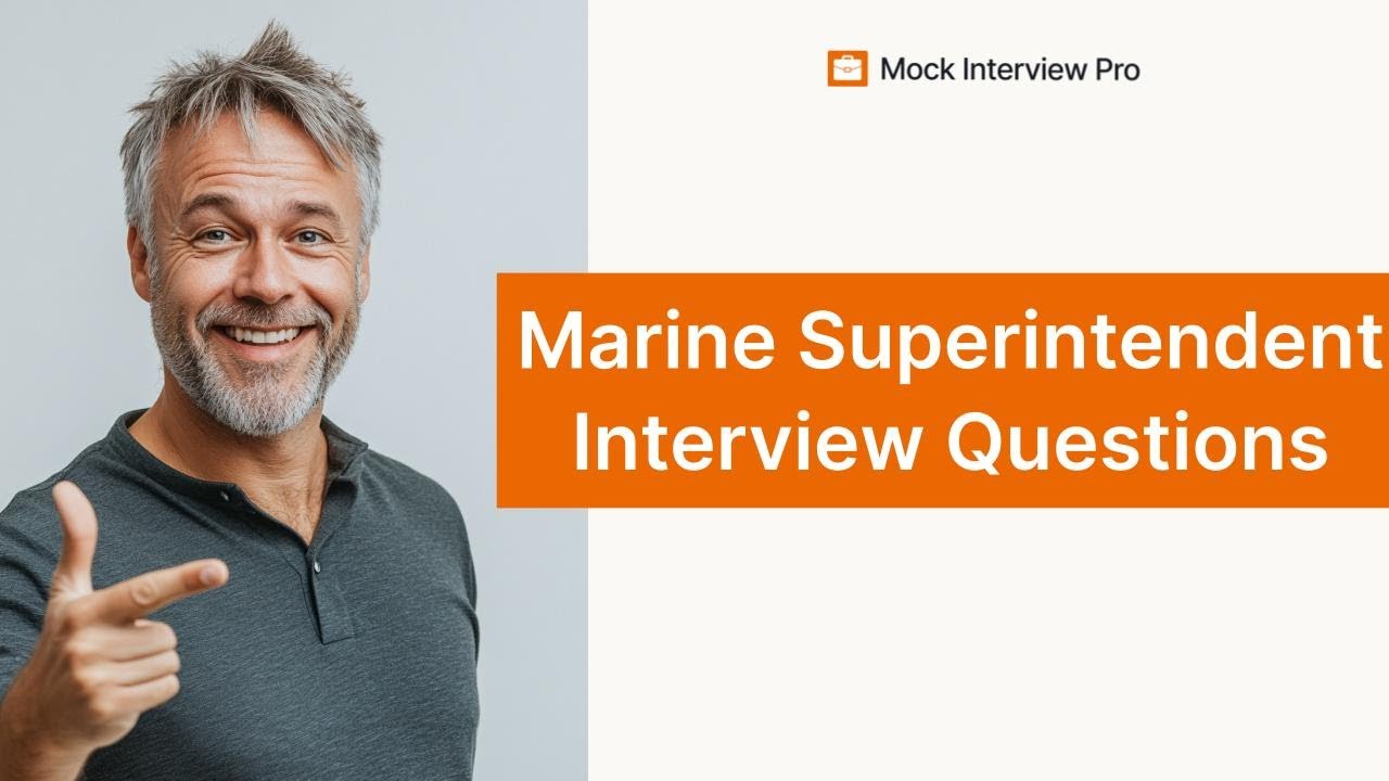 Sample Interview Questions for Marine Superintendent with Answers - YouTube