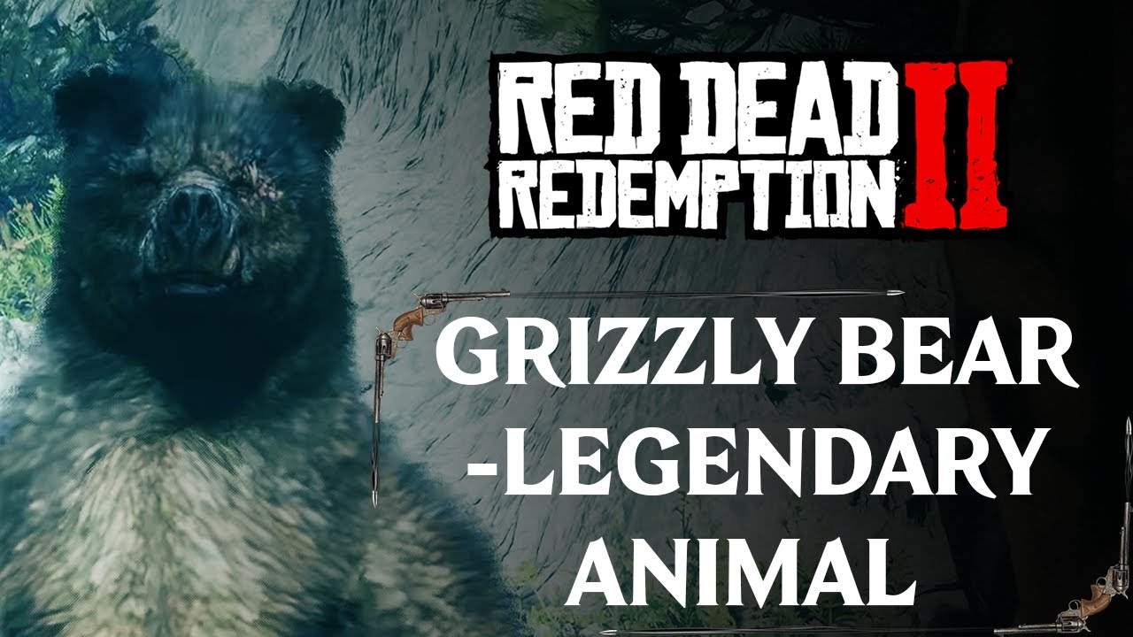 GRIZZLY BEAR | LEGENDARY ANIMALS LOCATIONS | RED DEAD REDEMPTION 2 ...