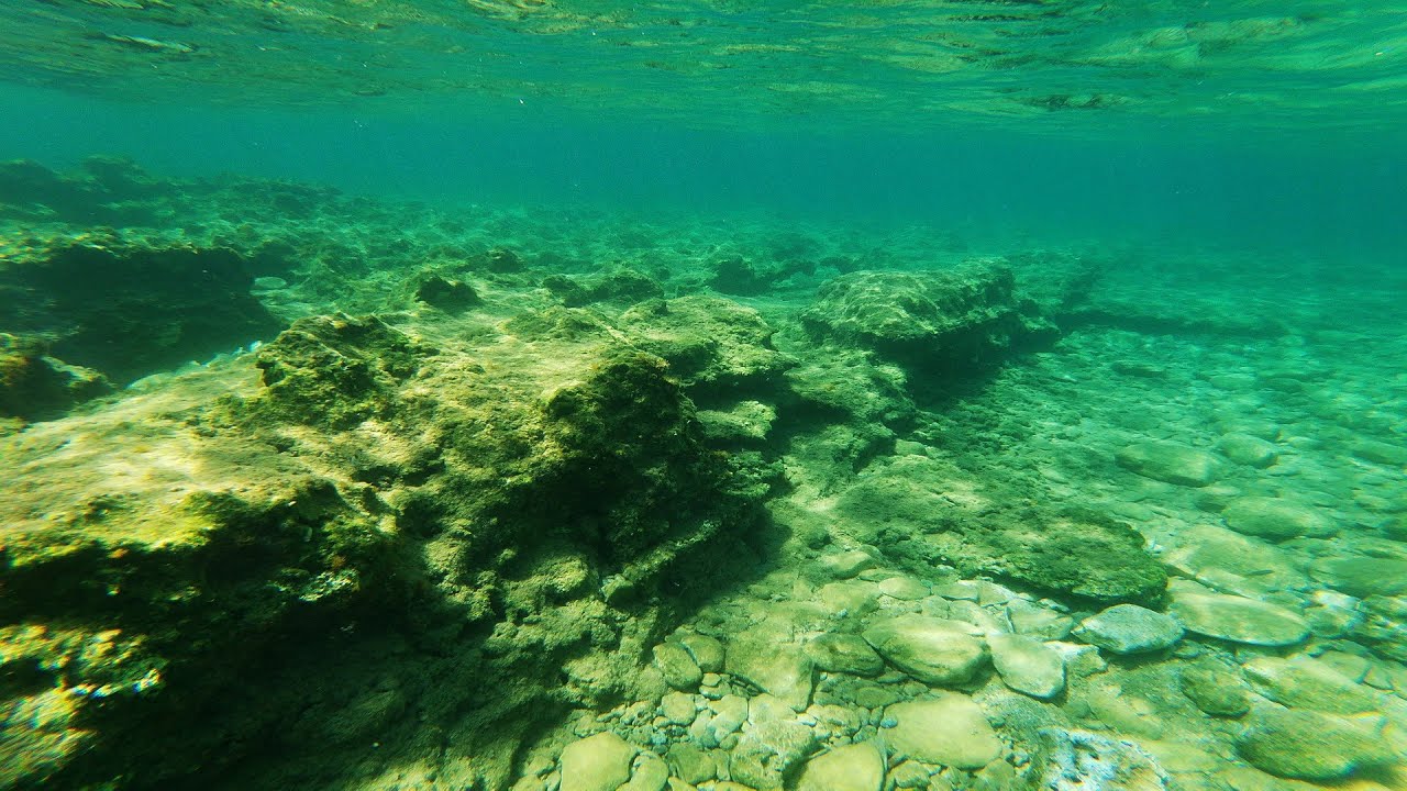 The sunken city of Ancient Asopos (Αρχαίος Ασωπός) in Lakonia - YouTube