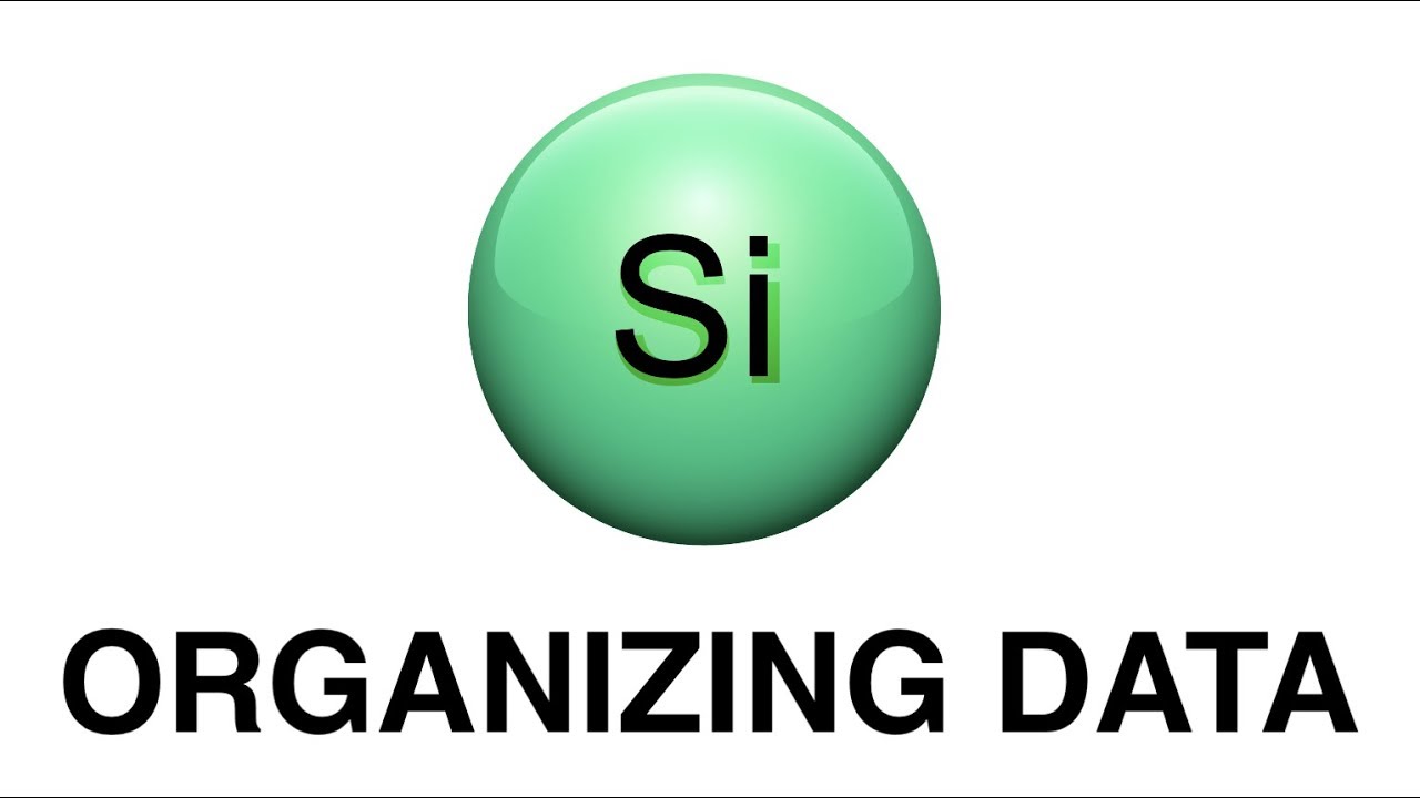 Si: How is the data organized? - YouTube