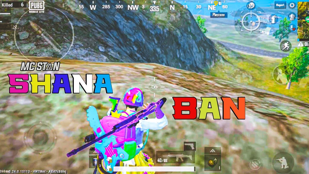 MC STΔN - Shana Ban || Pubg Lite Awm Headshot Status - YouTube