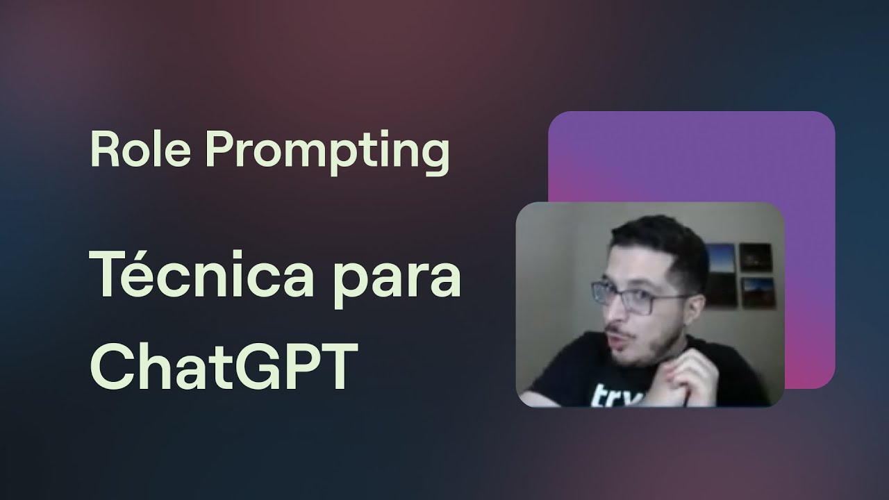 IA Generativa e Prompt: Role Prompting - YouTube