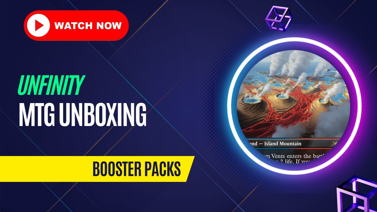 5 Booster packs of Unfinity, can we find the pretty Shock Lands? - YouTube