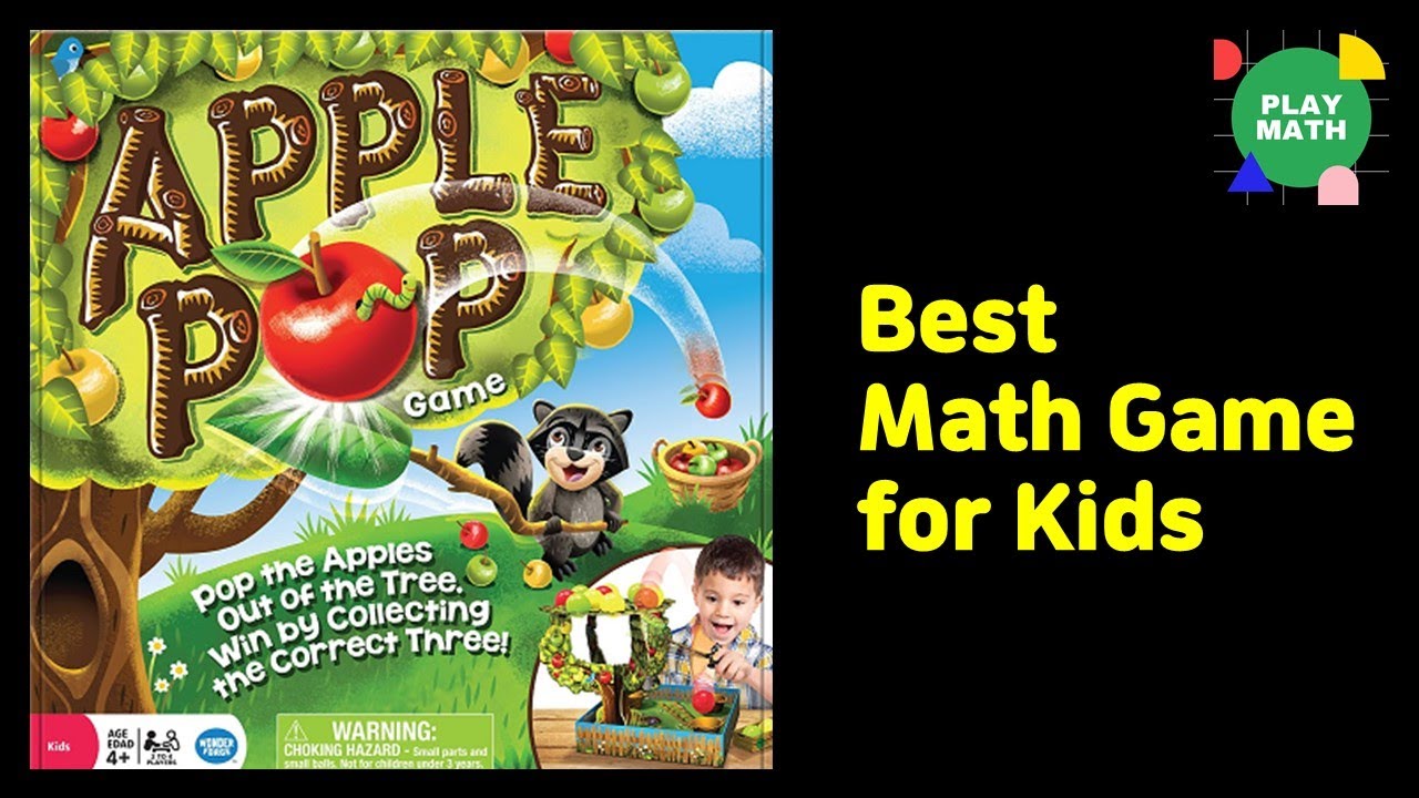 Best Math Game for Kids | Apple Pop Game - YouTube