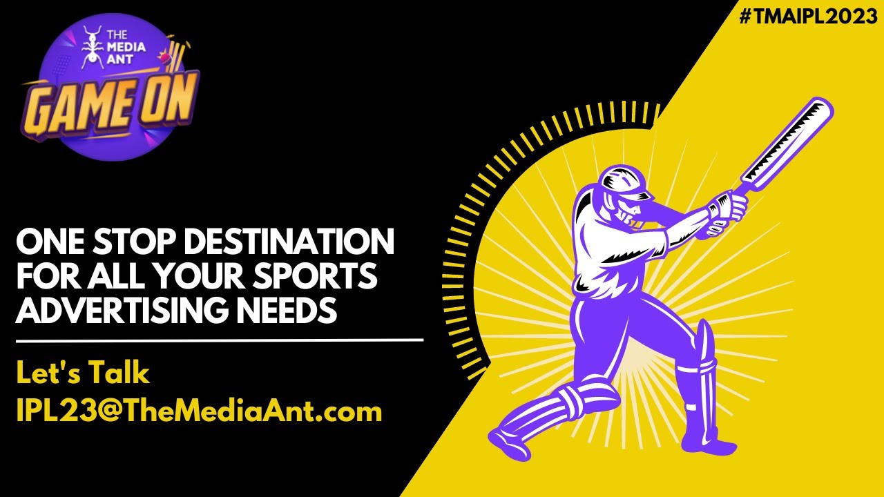 IPL 2023 Advertising with The Media Ant - YouTube