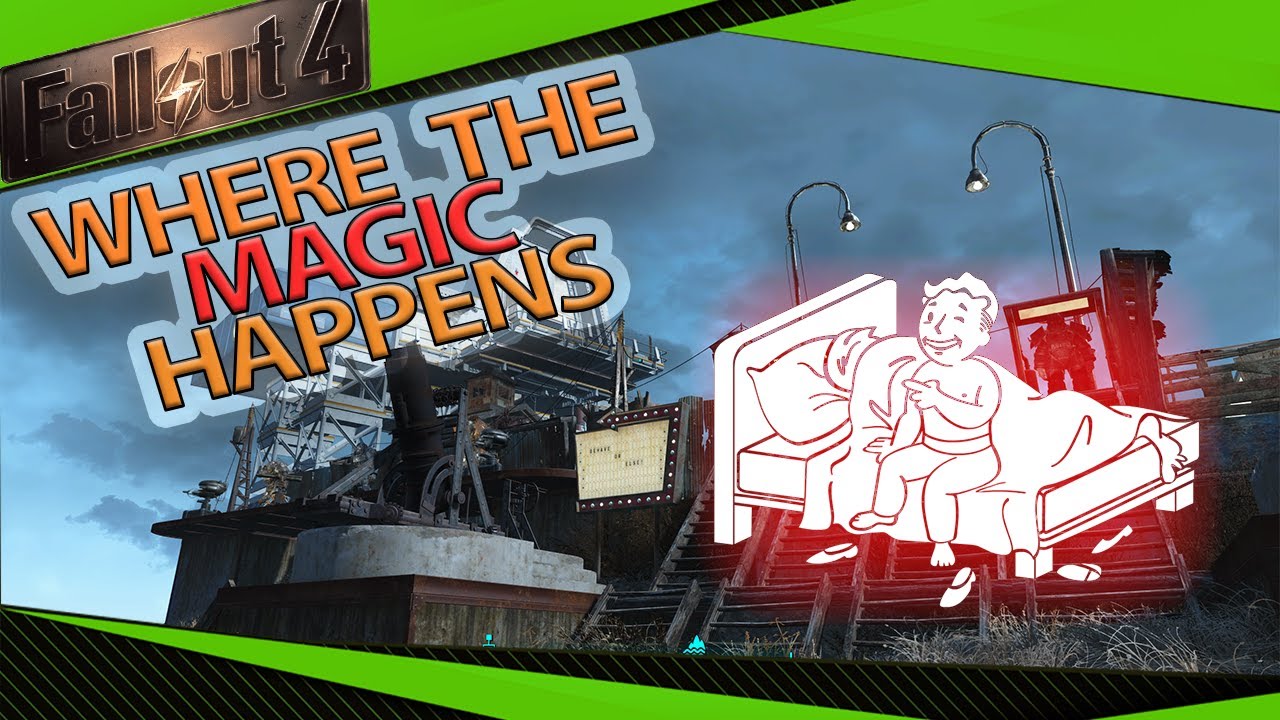 Fallout 4 - The MEGA Base tour! - YouTube
