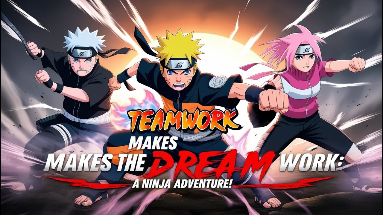 Epic Ninja Teamwork Adventure! 🥷🔥 - YouTube