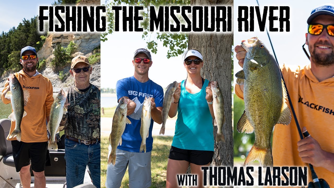 WALLEYE & SMALLMOUTH BASS on the MISSOURI RIVER - YouTube